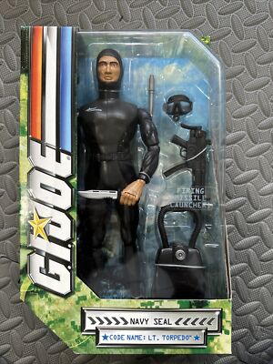 RARE G.I. JOE NAVY SEAL CODE NAME Lt. TORPEDO 2008 HASBRO | eBay