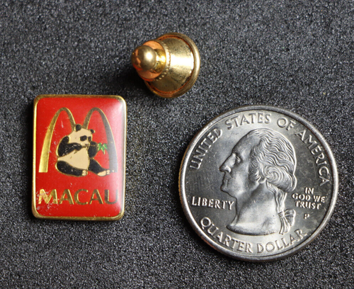 McDonald's Macau China Golden Arches Panda Pin | eBay
