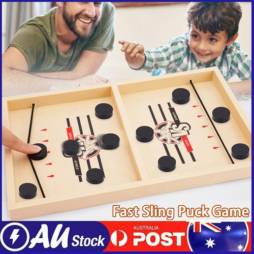 Fast Sling Puck Game Paced SlingPuck Winner Board Family Games Toy Juego Child | eBay