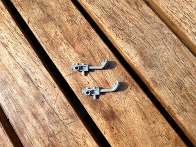 2x LEGO minifig OldGray Metal detector ref 4479 /Set 6928 6844 3750 ...