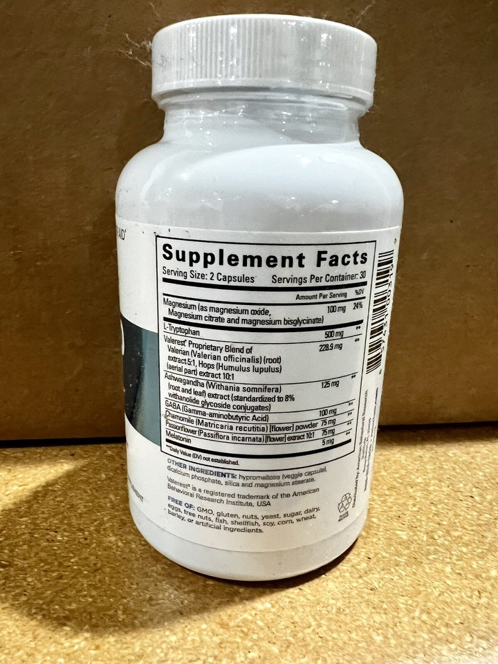 Relaxium Sleep 60 Caps Sleep Aid Get the Best Sleep MADE IN USA Label ...