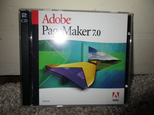 Adobe PageMaker 7.0 for Windows/Macintosh 2 Disc Set with KEY CODE | eBay