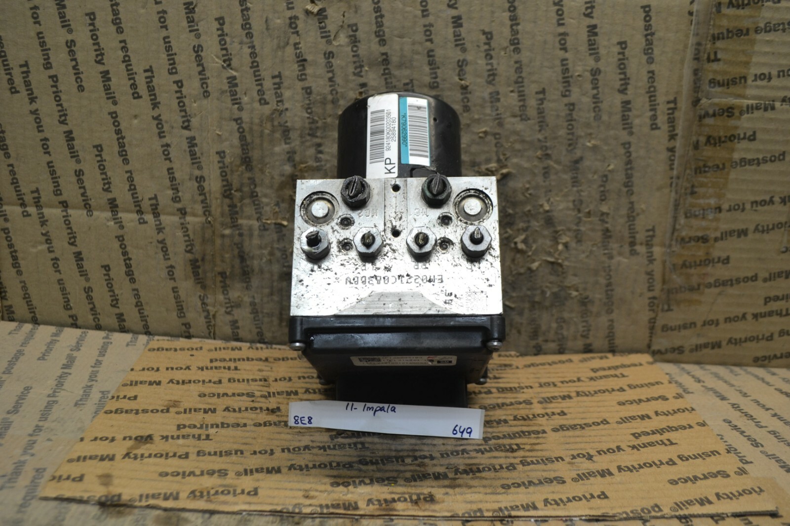 2008-2011 Chevrolet Impala ABS Pump Control OEM 25894183 Module 649-8E8 ...