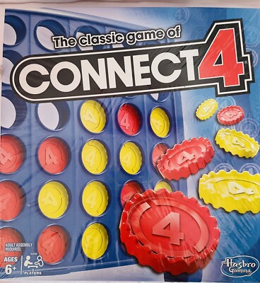 Hasbro Gaming Connect 4 Classic Family Board Entertainment Table Funny ...