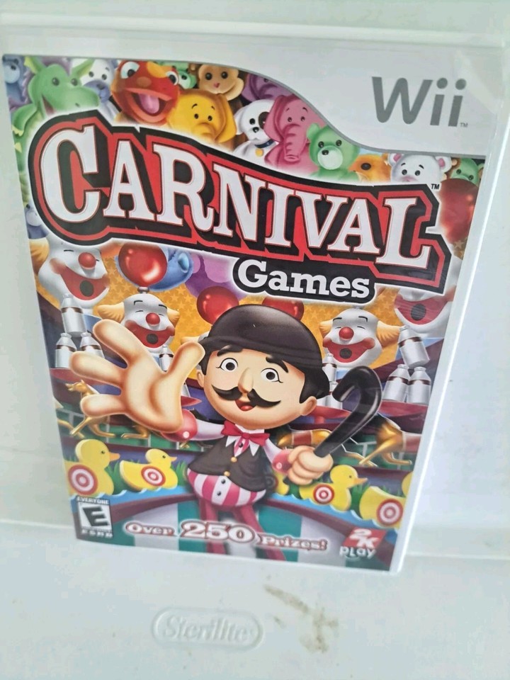 Wii Nintendo CARNIVAL Games Over 250 Prizes Game & Manual 2007 | eBay