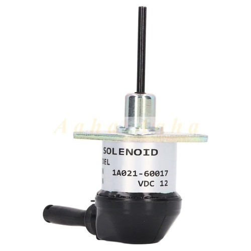 12V Shut Off Solenoid 1A021-60017 for Kubota V2003 Engine | eBay