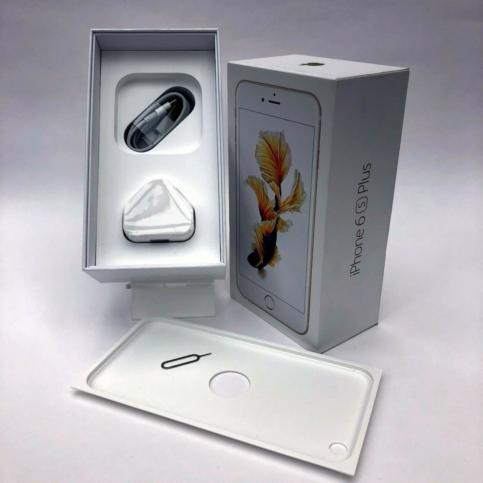 Original Apple iPhone 6s PLUS box and Accessories 16GB 32GB 64GB 128GB ...