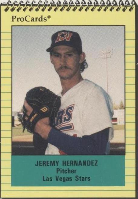 1991 ProCards Minor League - Jeremy Hernandez #230 (RC) for sale online ...