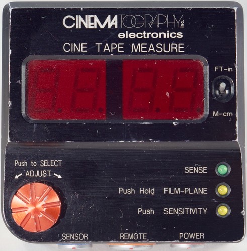 Cinematography Electronics Cine Tape Measure System 1 Range Finder CONTROL UNIT | Aluminum ...