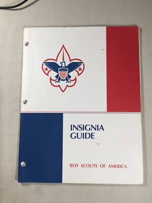 1996 Boy Scouts of America Insignia Control Guide BSA Paperwork | eBay