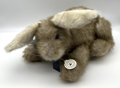 Bearington Collection Brown Rabbit Large 13” Realistic Jointed Plush ...