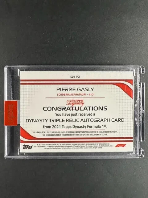 Claire Williams 2020 Topps Dynasty F1 Formula 1 Patch Auto 1/1 DAP-CWPI ...