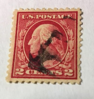 Very Rare George Washington Red 2 Cent Postage Stamp | eBay