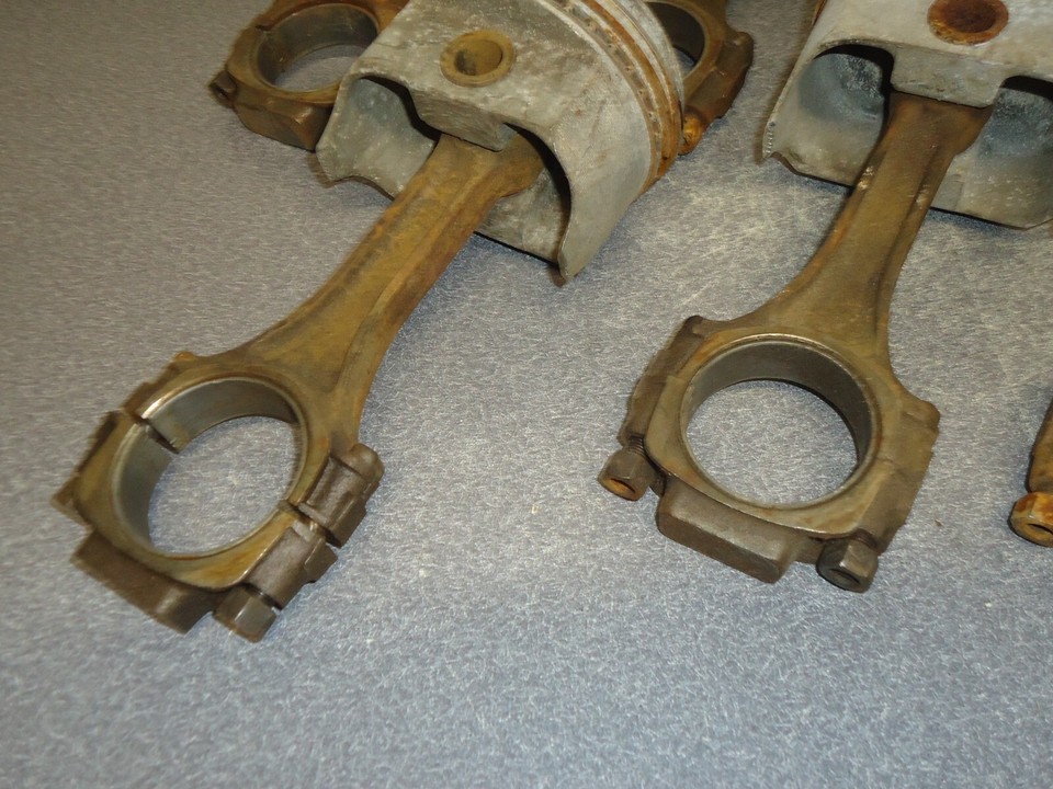 8) GM Engine Pistons Connecting Rods Set 3888304 Chevrolet Chevy 427 ...