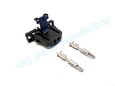3B0972702 2 Pins Plug Flat Contact Housing Mating Connector for VAG VW ...