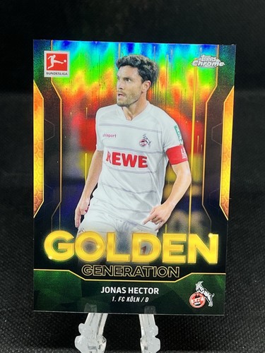 2021-22 Topps Chrome Bundesliga #GG-JH Jonas Hector Golden Generation ...