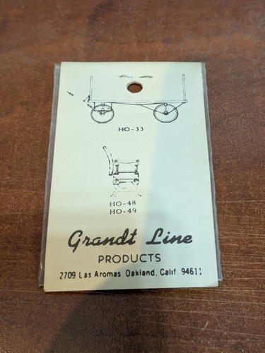 Grandt Line - HO Scale - #XHO-48 - Passenger Car Roof Detail - Brass ...