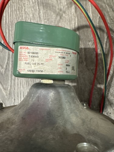 1 ASCO 8215B50 Solenoid Valve NNB 2” 120V Coil | eBay