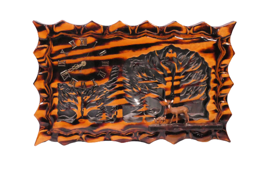 Swamp Tiger Cypress Tree Wood Cyprus Wall Clock 22x13.5'' | eBay