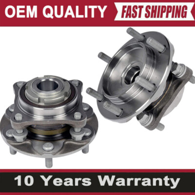 2WD (2) Front Wheel Bearing Hub for 2005-2015 Toyota 4Runner Tacoma ...