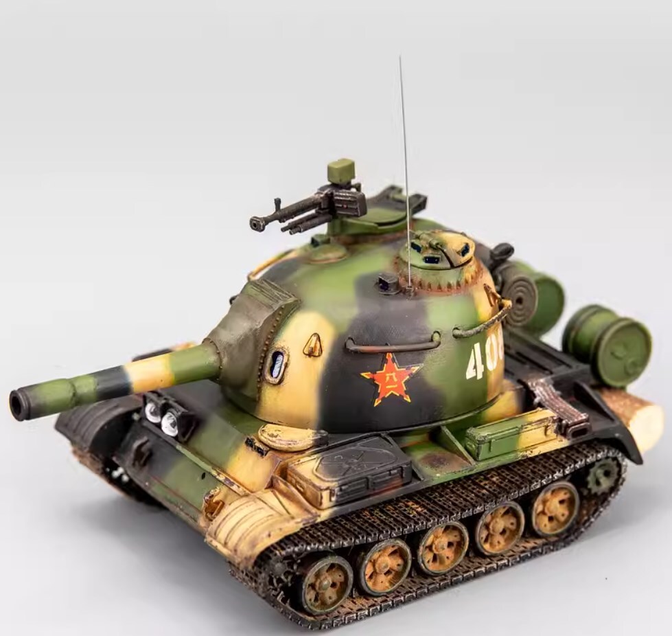 Type 59 main battle tank with 3 pairs wheels or 5 pairs wheels 3D ...