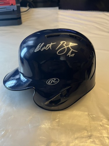 Matt Boyd Autographed Mini Helmet Rawlings Auto Tigers Cleveland ...