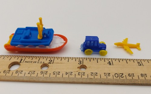 Vintage Bruder Mini Toy Boat Paddle Wheel Ferry Street Car Wagon West ...