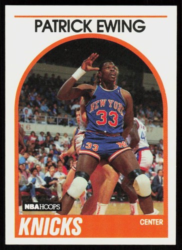 1989-90 Hoops Patrick Ewing #80 BASKETBALL New York Knicks | eBay