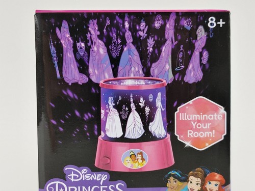 Disney Princess Projection Light Lamp 4.6"x4.1" Pink & Purple Idea ...