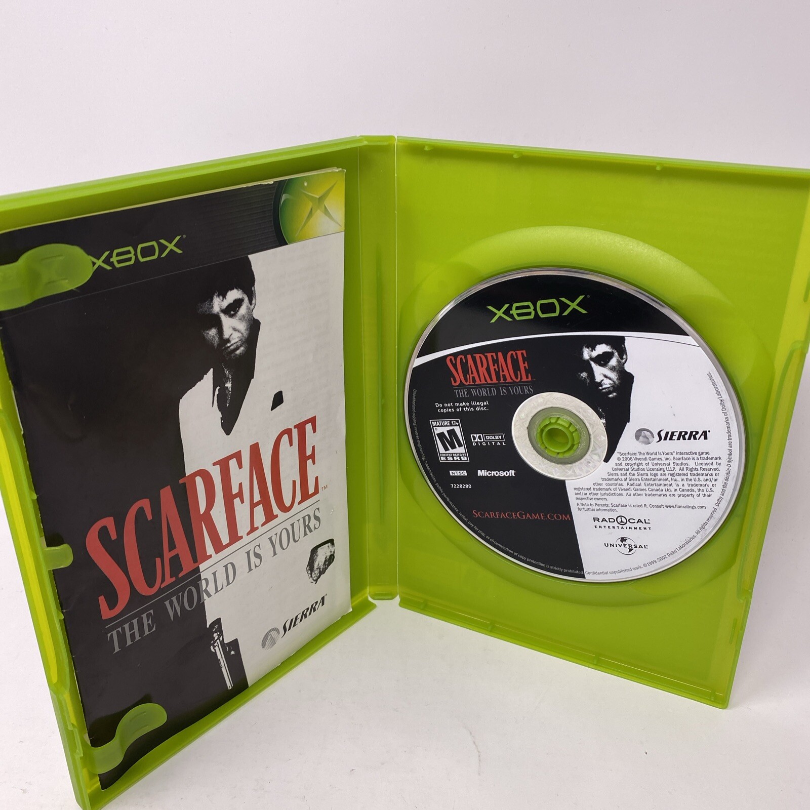 Scarface: The World is Yours (Microsoft Original Xbox, 2006) CIB ...