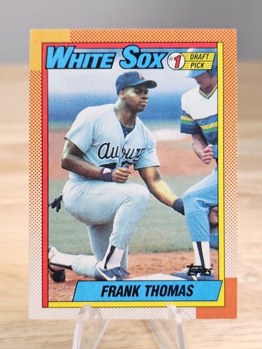 Frank Thomas 1990 Topps #414 #1 Draft Pick White Sox | eBay