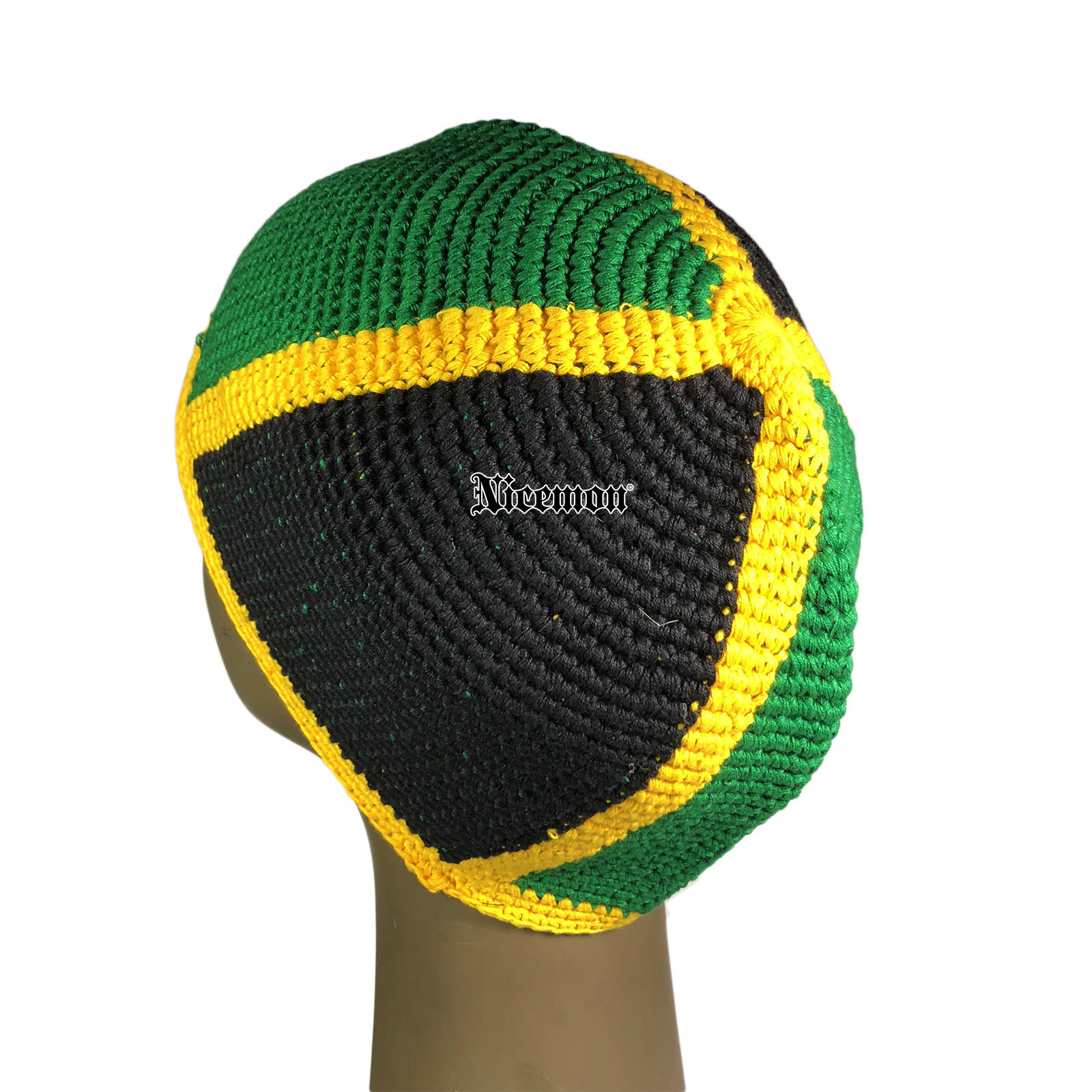 Skullcap Skull Cap Kufi Rasta Surfer Reggae Jamaica Handmade 100% ...