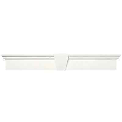 Vantage 37.5-in x 6-in OR 6' X 6'' White Vinyl Window Header | eBay