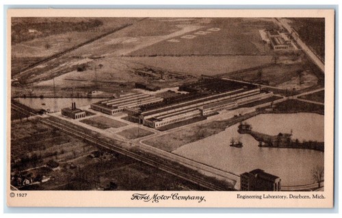 1927 Ford Motor Company Engineering Laboratory Dearborn Michigan MI ...