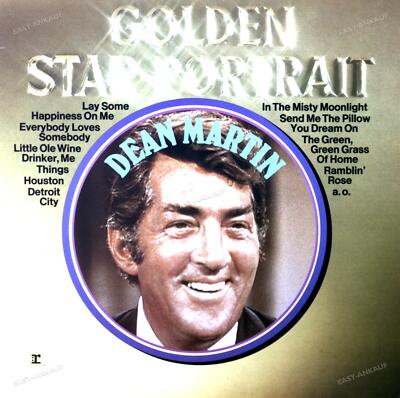 Dean Martin - Golden Star Portrait LP (VG/VG) . | eBay