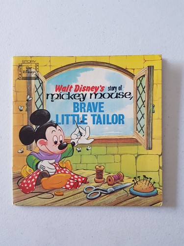Square Story Book - Disney's Story Of Mickey Mouse, Brave Little Tailor ...