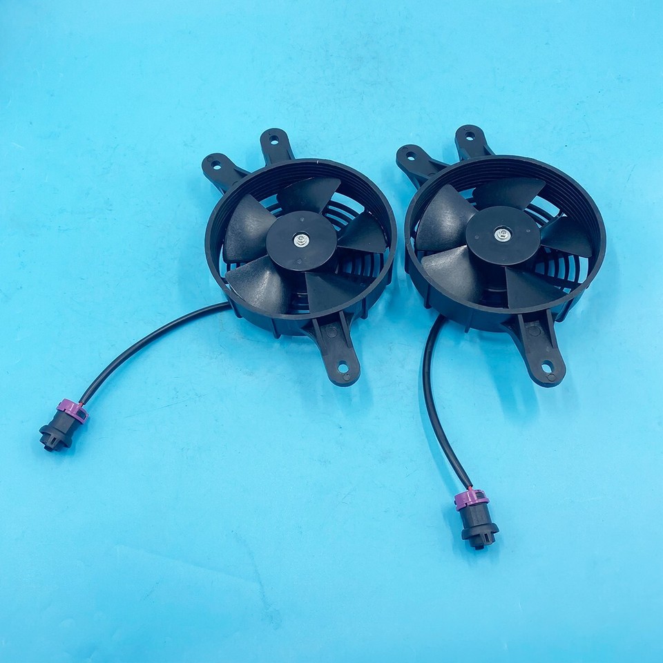 2 pcs FANS Fits LINHAI Radiator 260CC 300cc ATV Quad LH260 LH300 | eBay