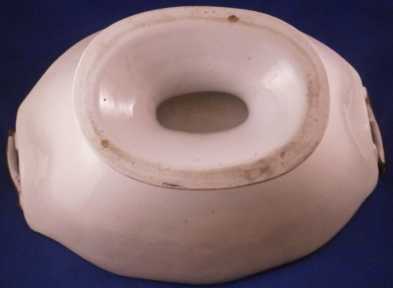 Antique 19thC Mayer and Newbold Porcelain Serving Fruit Dish Porzellan ...