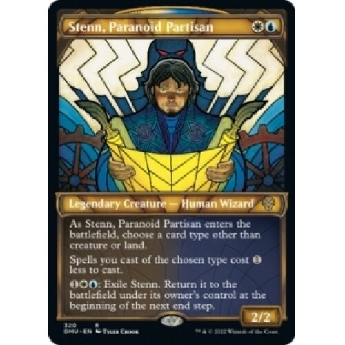 STENN, PARANOID PARTISAN (SHOWCASE) X4 Dominaria United DMU Magic MTG ...