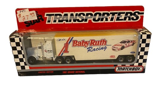 Matchbox Super Star Transporters Die Cast Semi 1991 Jeff Gordon Baby ...
