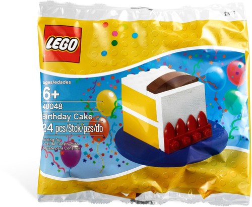 LEGO 40048 Birthday Cake, New and Factory Sealed | eBay