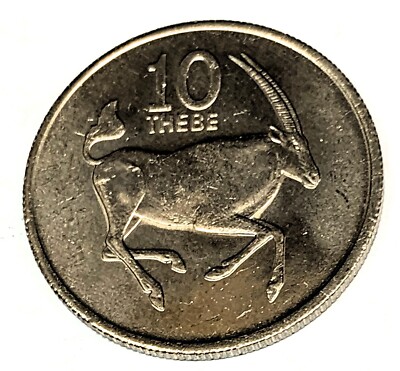 # C5951 BOTSWANA 10 THEBE COINS, 1976 Unc. | eBay