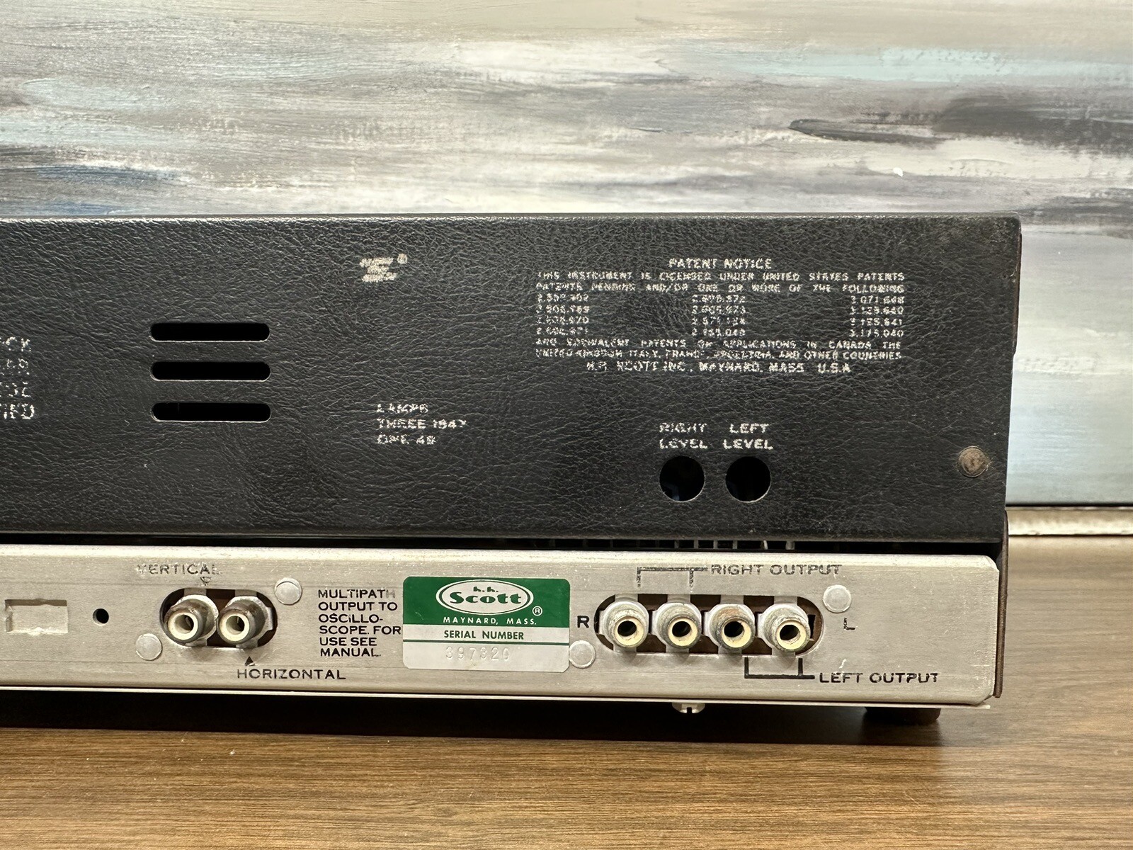 Scott 312-c Vintage FM Stereo Tuner Works But Need Service Due Age | eBay