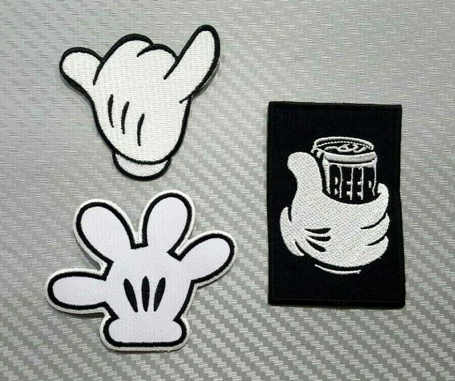 Mickey Mouse Hand Signs Logo