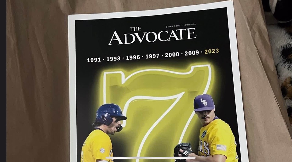 LSU Baseball SEVENTH NATIONAL CHAMPIONSHIP VICTORY Poster by The ...