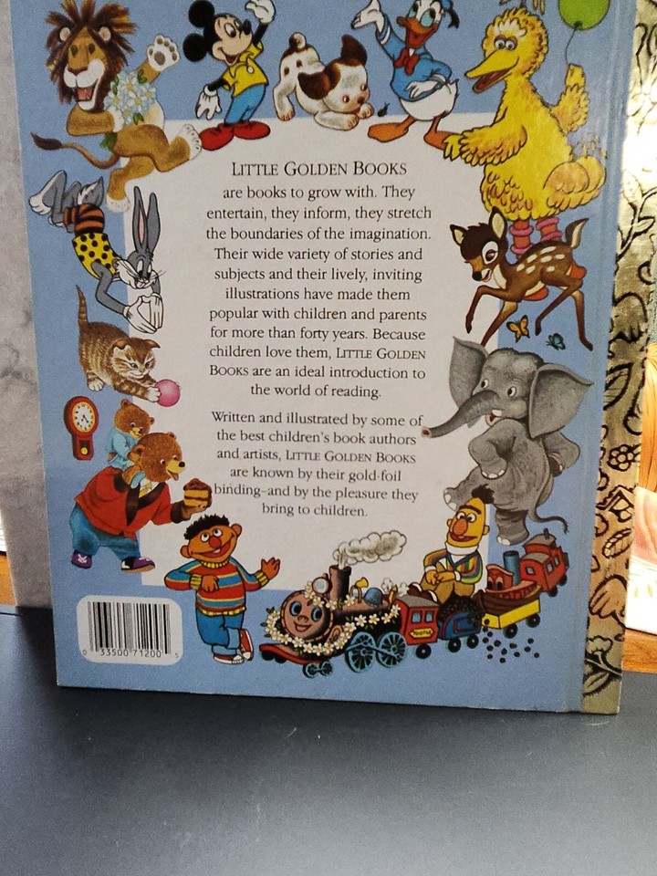 The Day Snuffy Had the Sniffles Little Golden Book 1991 Sesame Street ...