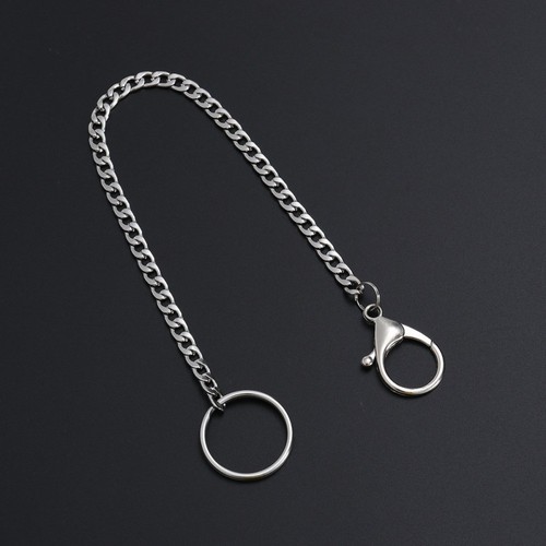 32 Cm Stainless Steel Key Chain Strong Keyring Chains Elder Man Men | eBay