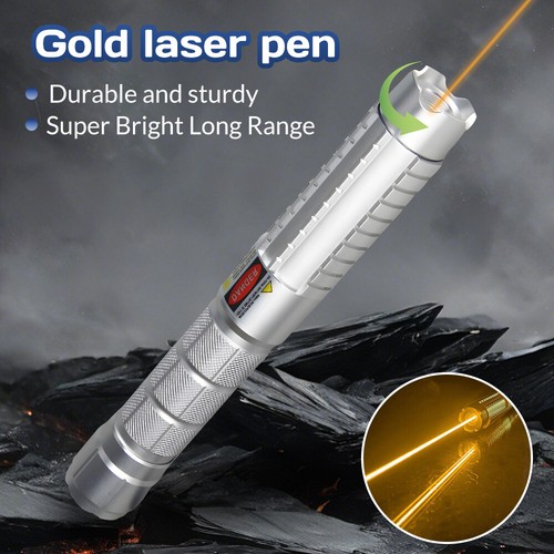 8000M 591nm Golden Yellow Laser Pointer Pen Wicked Lasers Upgraded High Power | eBay