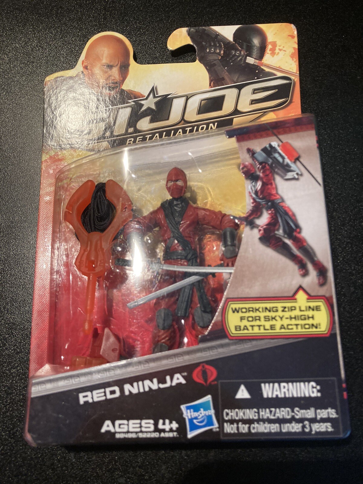 GI JOE RETALIATION RED NINJA 2011 HASBRO ACTION FIGURE 3.75" MOC | eBay