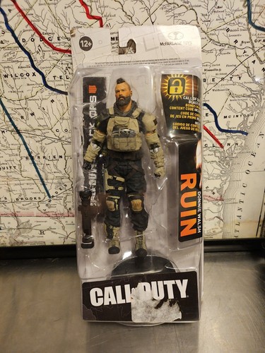 CALL OF DUTY RUIN ACTION FIGURE DONNIE WALSH BLACK OPS COD MOSC 2018 W ...